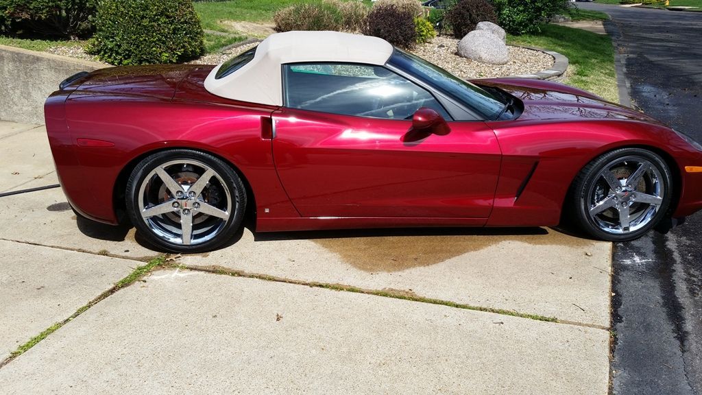 FS (For Sale) ( St Louis) 07 C6 Monterey Red and Cashmere Convertible ...