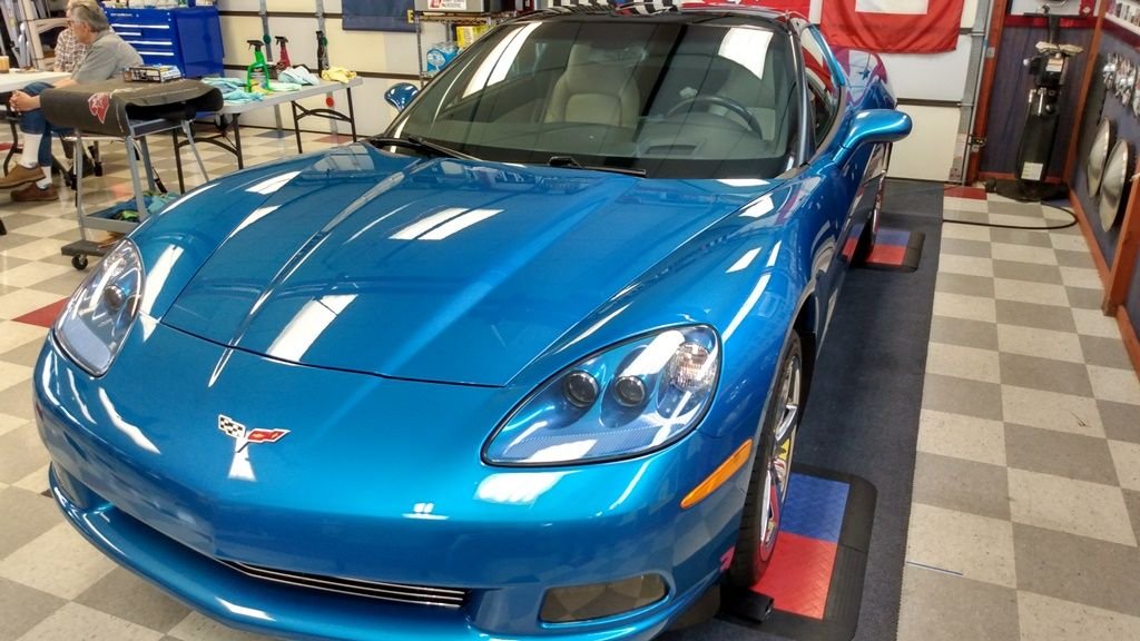Some Shine For A Jetstream Blue - CorvetteForum - Chevrolet Corvette ...