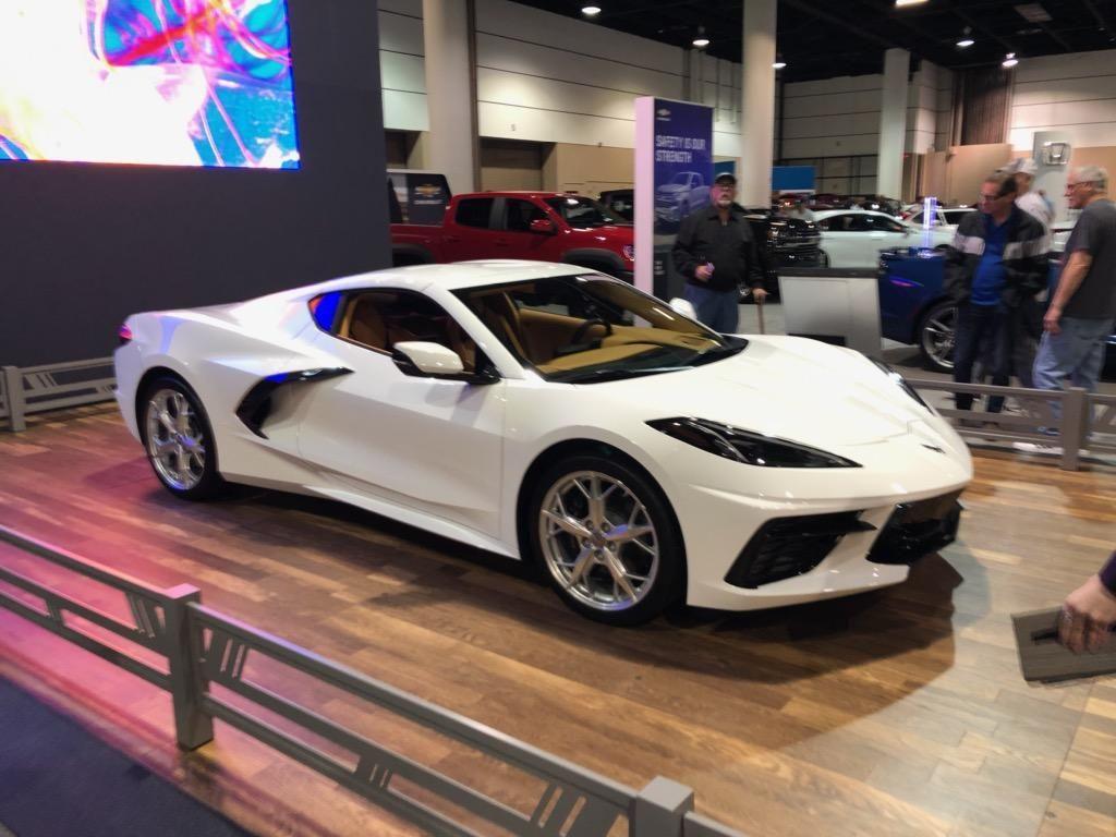 White C8 at Jacksonville New Auto Show - CorvetteForum - Chevrolet ...