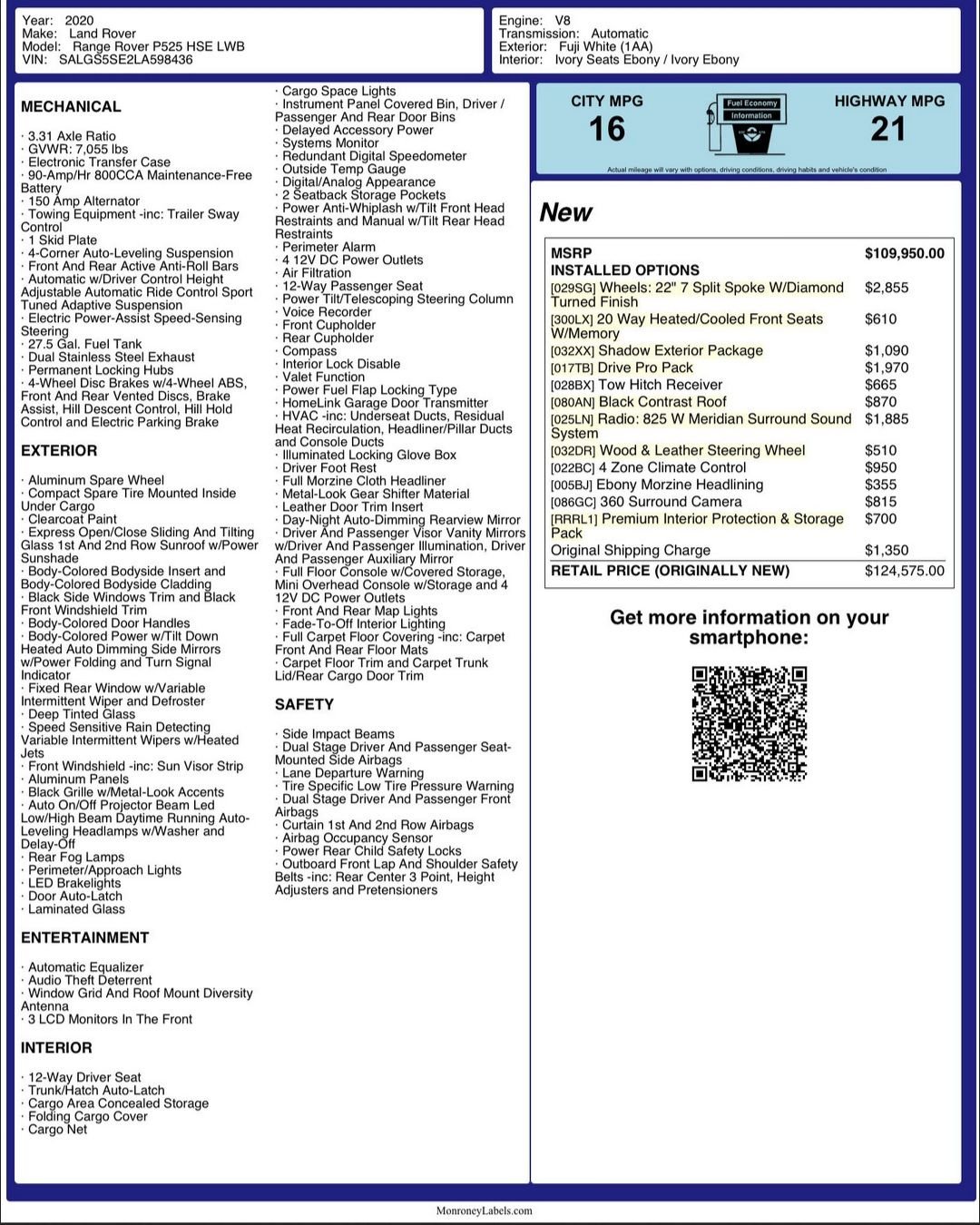Build sheet? - CorvetteForum - Chevrolet Corvette Forum Discussion