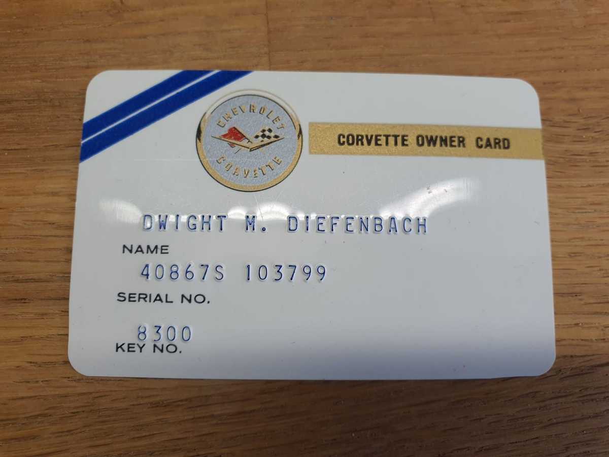 Found a 64 owner card - CorvetteForum - Chevrolet Corvette Forum Discussion