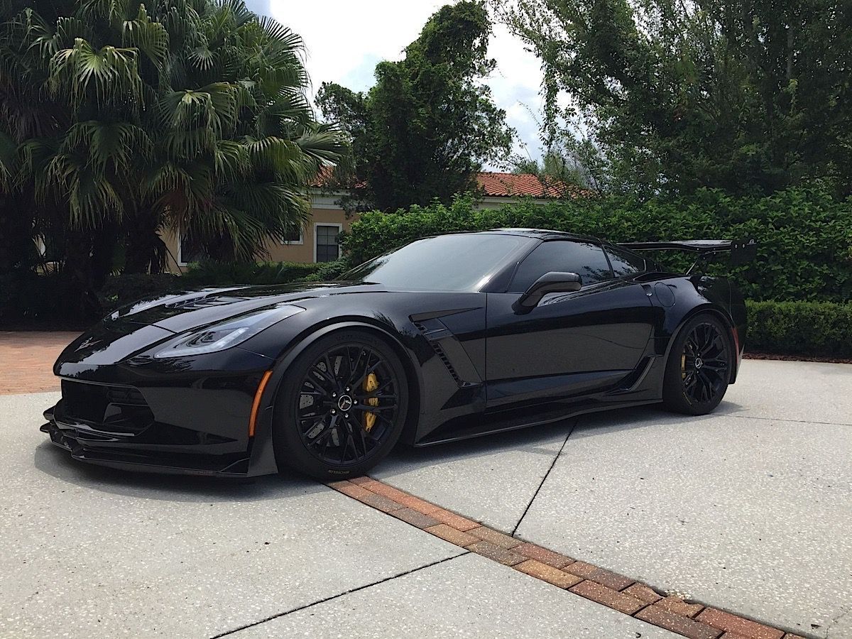 FS (For Sale) C7 Carbon | ZR1 ZTK style Rear Wing for Non-ZR1 Vettes ...