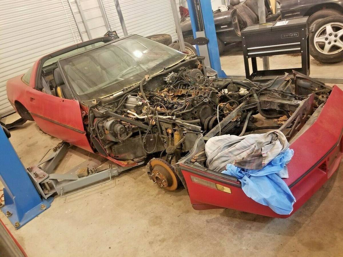 FS (For Sale) 1984 1985 C4 Corvette Rolling Chassis Plus for parts $500 ...