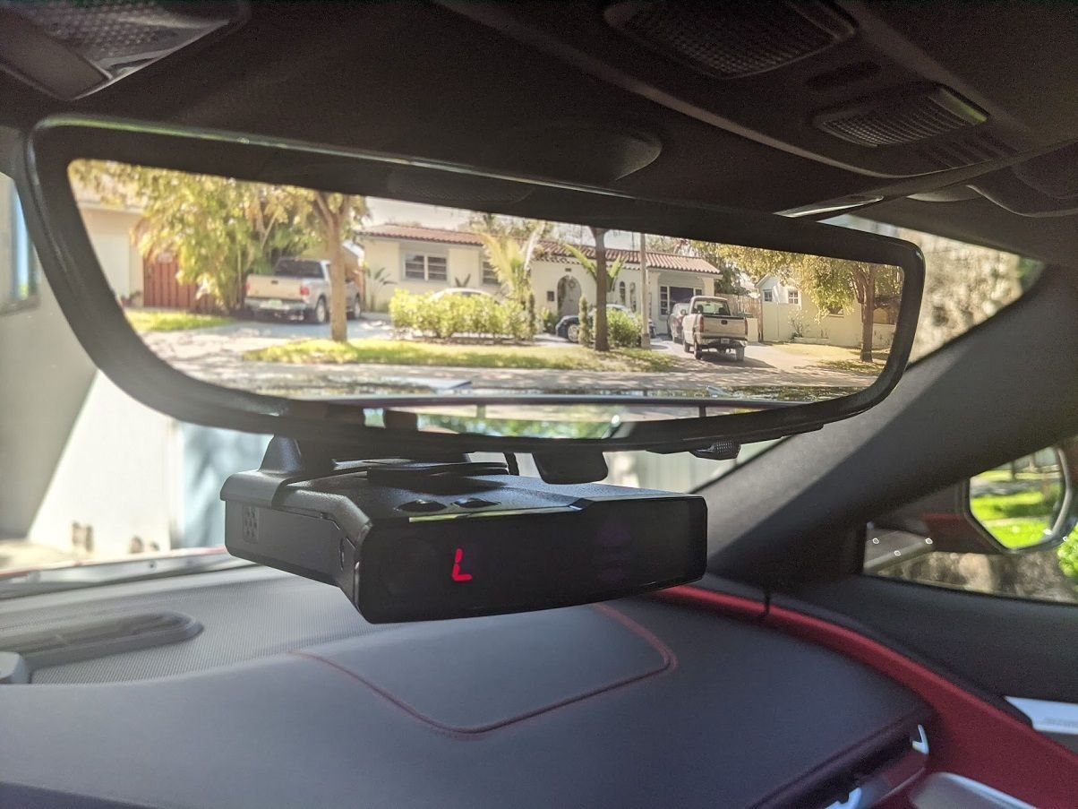 How are you mounting your radar detector to Rear view mirror? - Page 2 ...