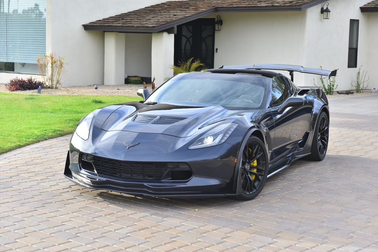 SOLD - C7 Z07 Z06 Midnight Race Blue - carbon everything - Automatic A8 ...
