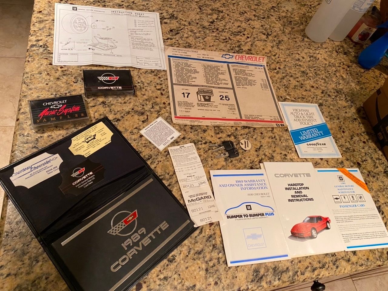 ‘89 Callaway Reunited with Original Window Sticker - CorvetteForum ...