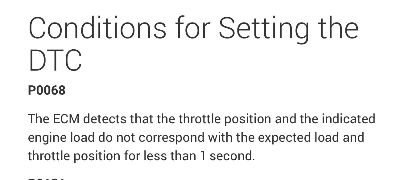 P0068 Car running rough and surging. - CorvetteForum - Chevrolet ...