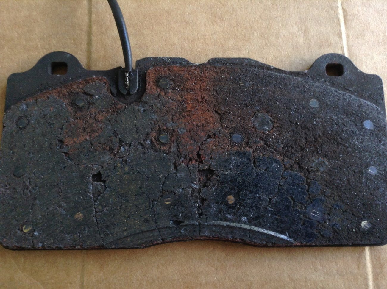 "brakes worn" warning fix carbon brakes - CorvetteForum - Chevrolet ...
