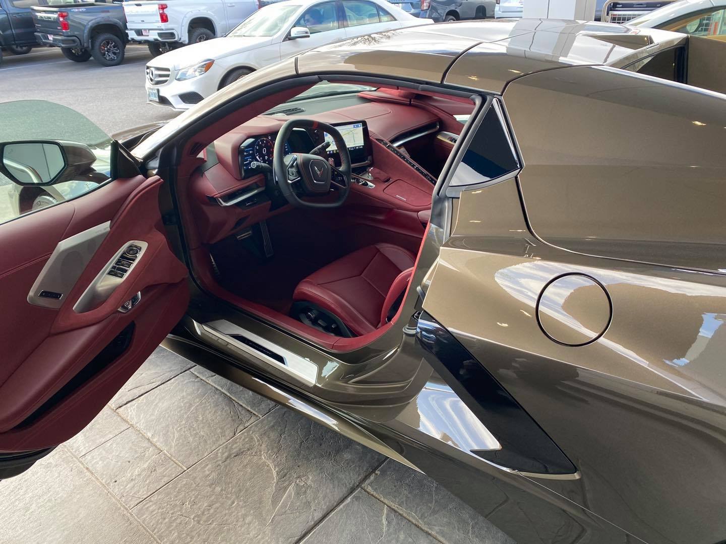 Zeus Bronze with Morello Red Interior - 2021 - CorvetteForum ...