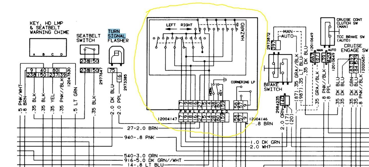 Turn signal problem, please help! - CorvetteForum - Chevrolet Corvette ...