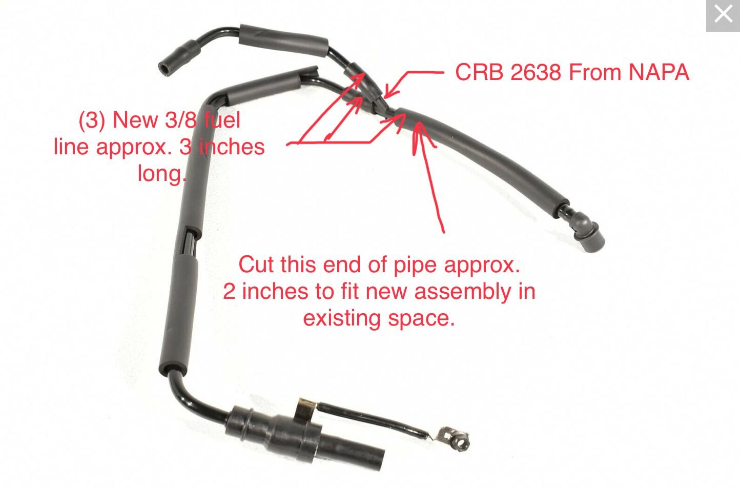 PCV Hose Assembly - CorvetteForum - Chevrolet Corvette Forum Discussion
