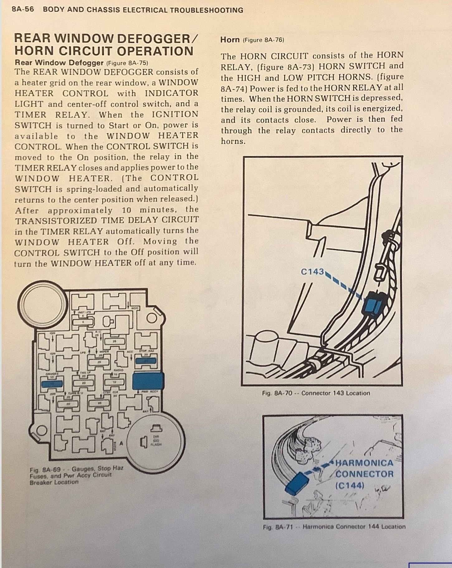 1978 horn - only one wire? - CorvetteForum - Chevrolet Corvette Forum ...