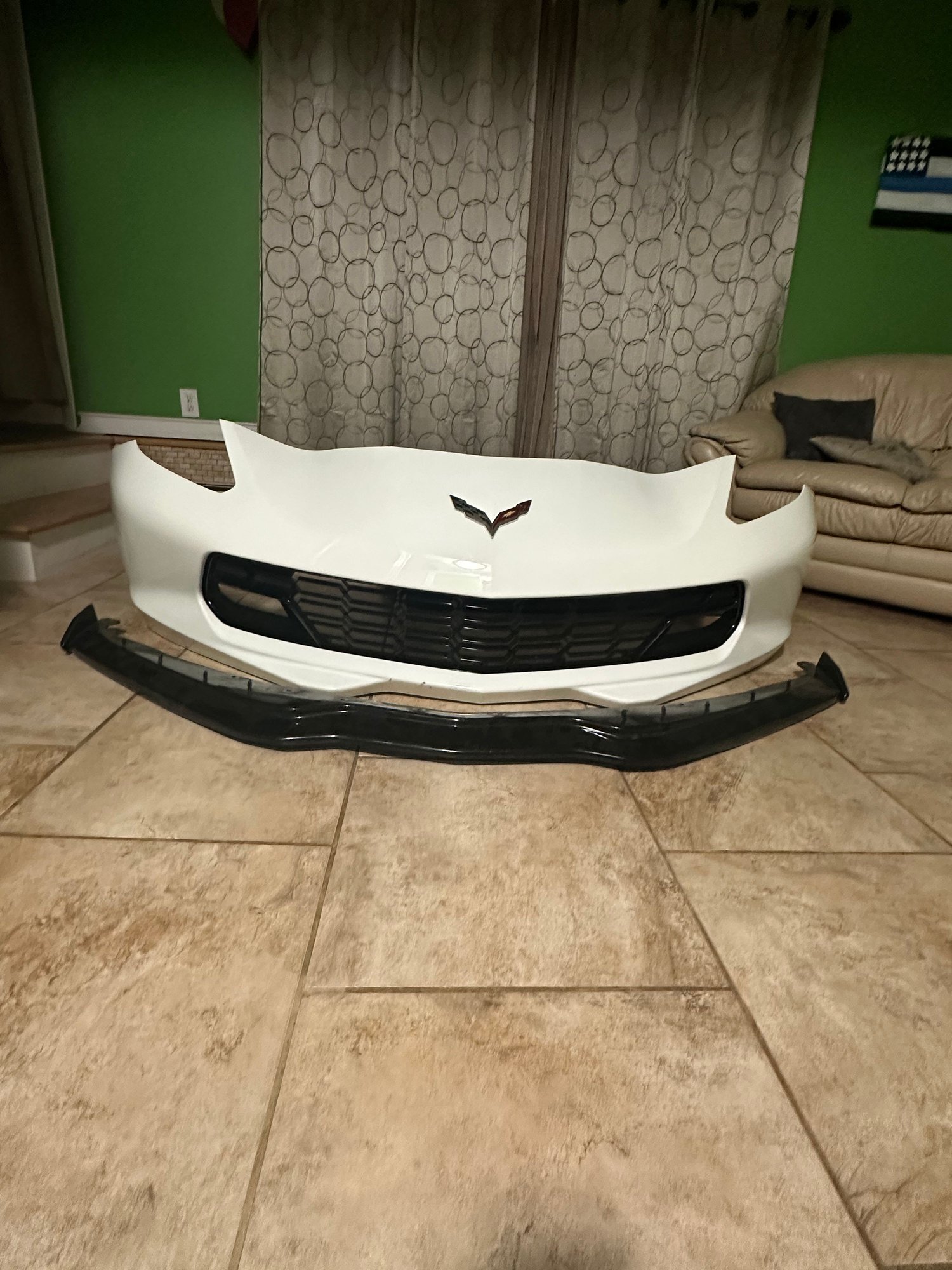 FS (For Sale) Original C7 Grand Sport Front bumper with stage 2 carbon ...