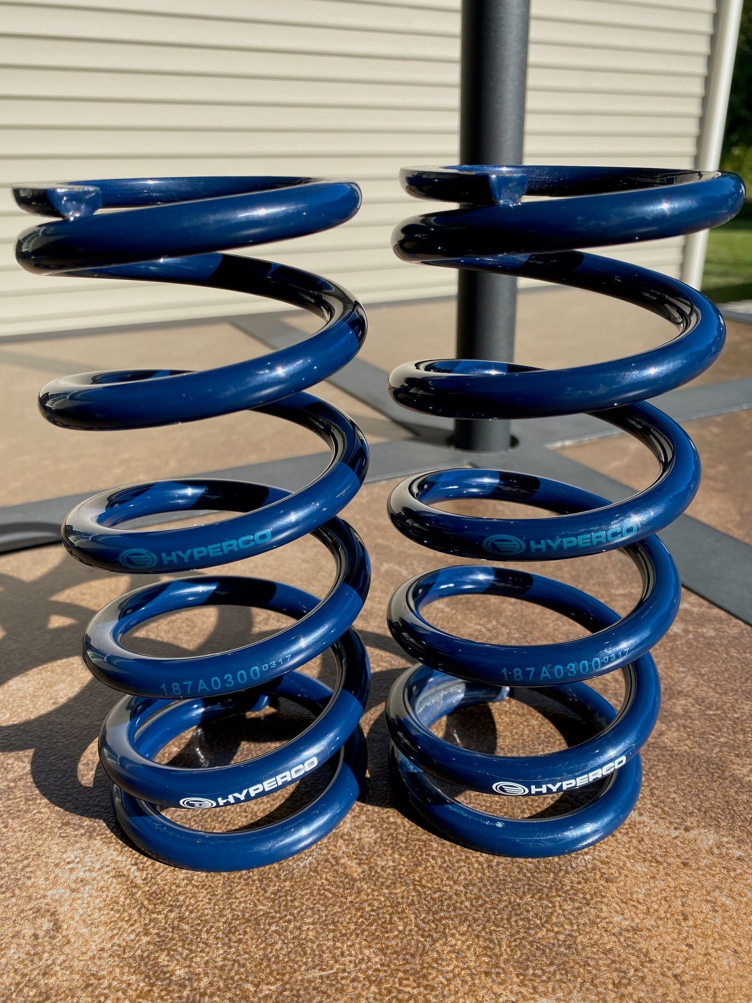 FS (For Sale) Hyperco Coilover Springs 2.25" I.D. - 300 lbs spring rate ...