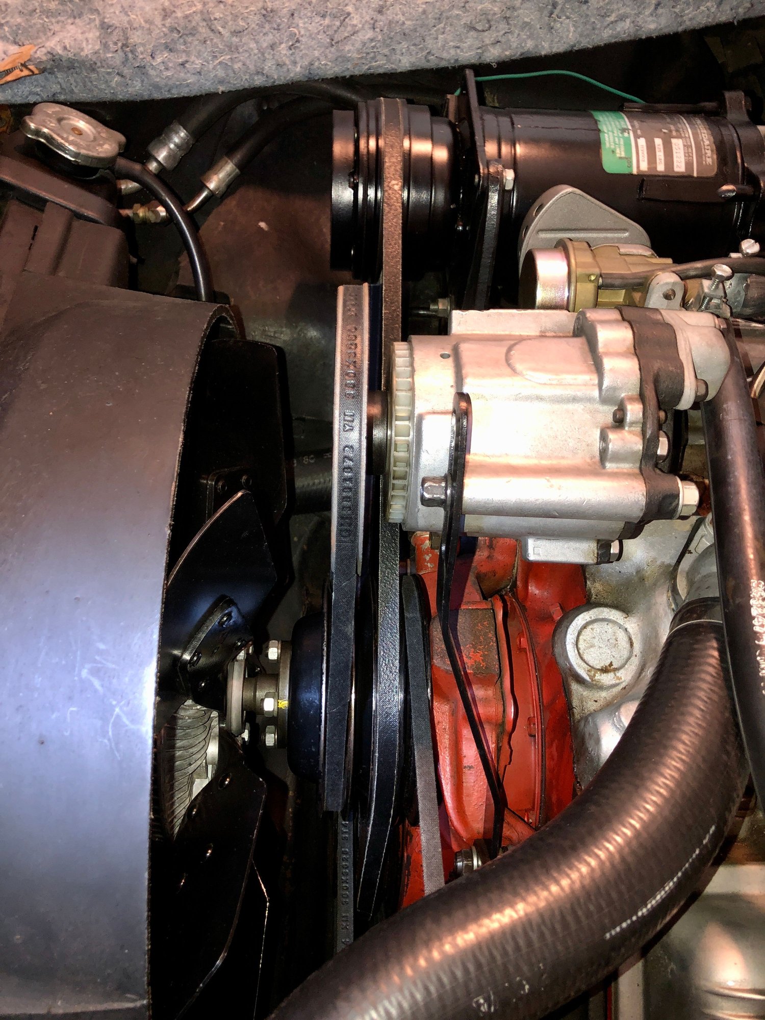 Replacing Belts on a 1972 LT1 w/AC - CorvetteForum - Chevrolet Corvette ...