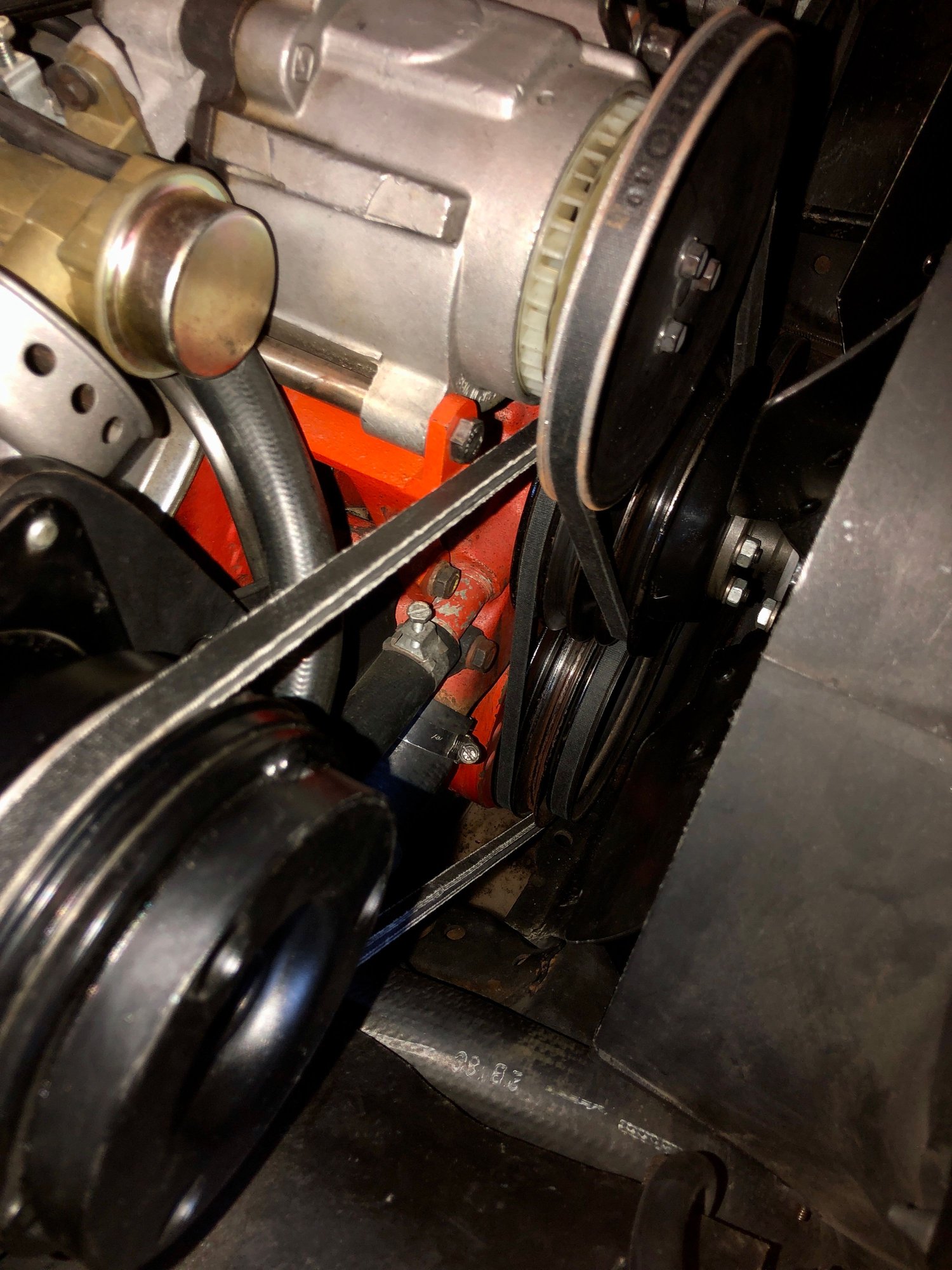 Replacing Belts on a 1972 LT1 w/AC - CorvetteForum - Chevrolet Corvette ...