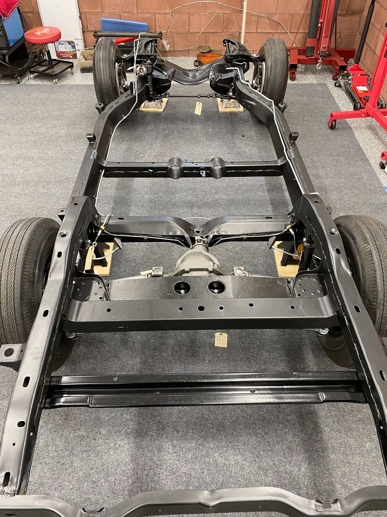 C2 Chassis pic needed. Bubba went wild on my crossmember ...