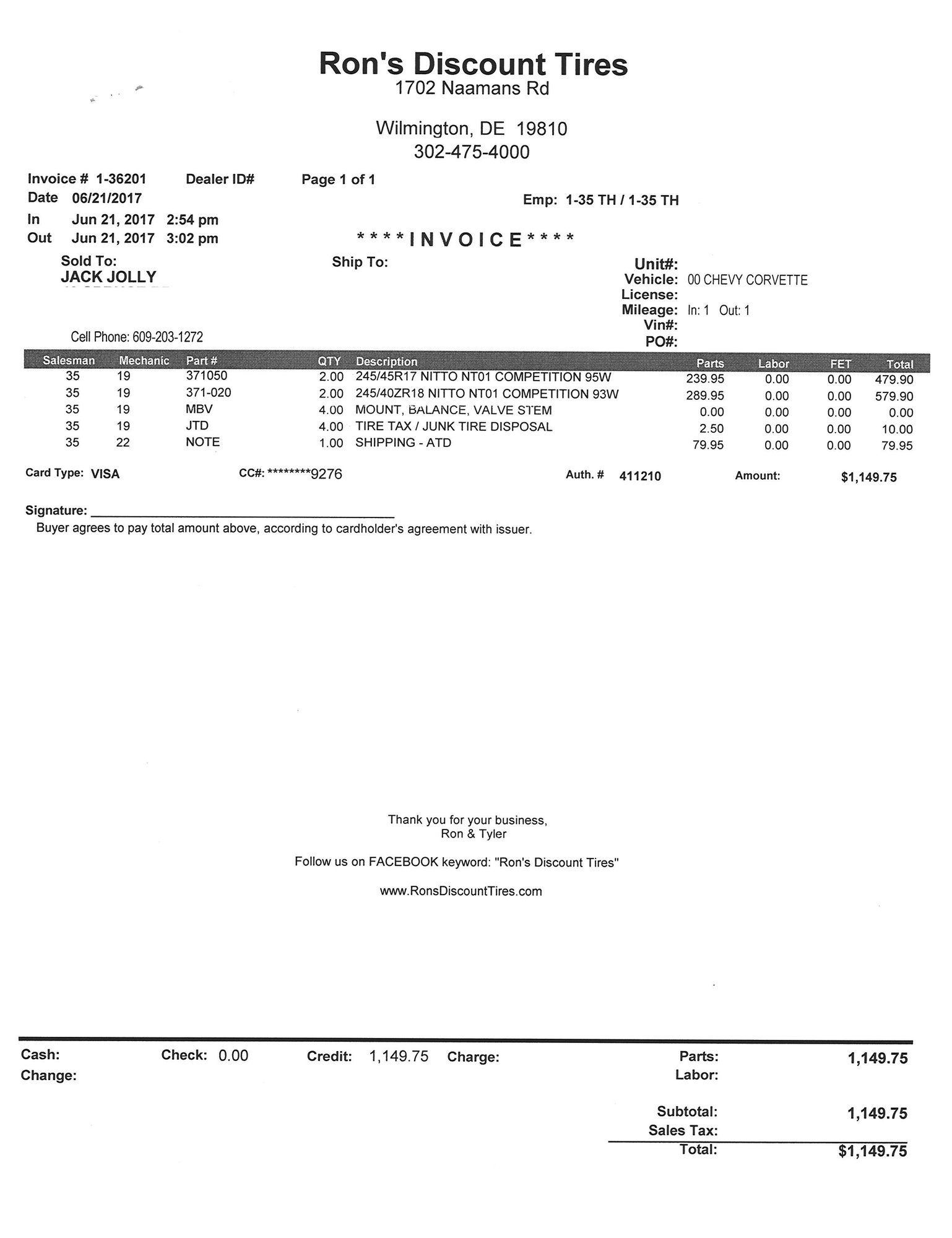 FS (For Sale) Nitto NT-01 on stock wagon wheels - CorvetteForum ...
