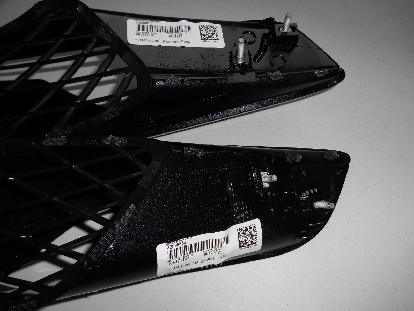 FS (For Sale) (SOLD) Carbon flash quarter panel scoops - CorvetteForum ...