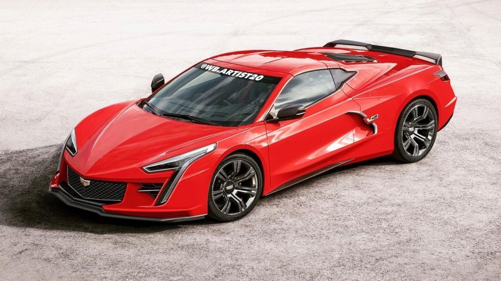 Artist Imagines a New Corvette-Based Cadillac Sports Car ...