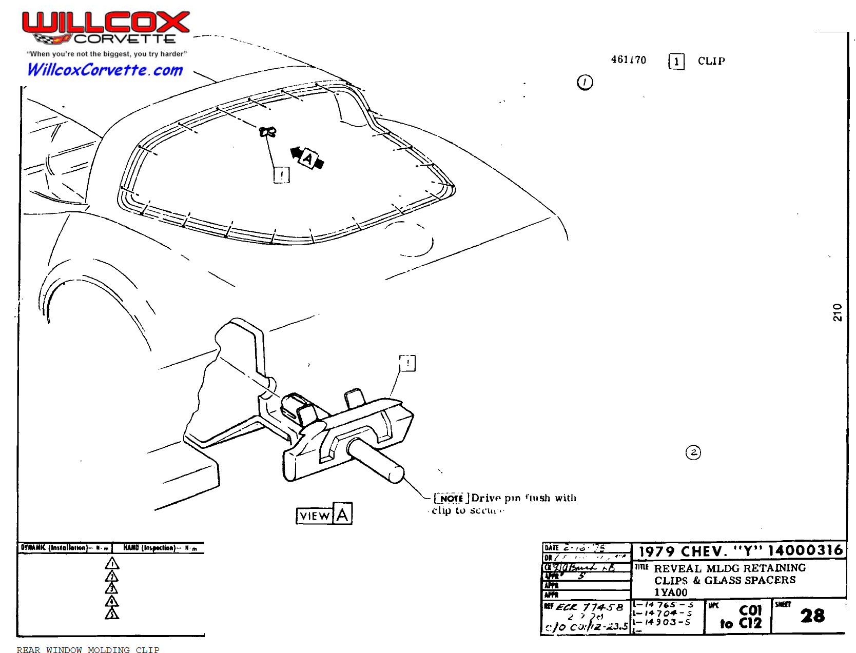 1979 c3 rear window trim - CorvetteForum - Chevrolet Corvette Forum ...