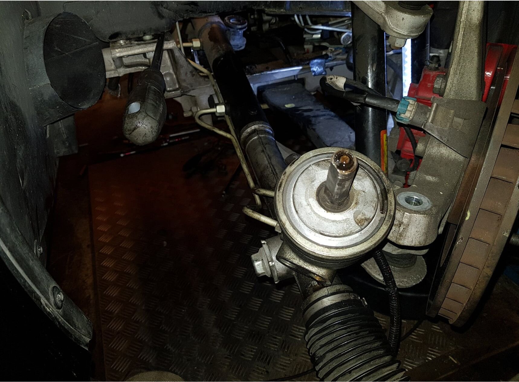 How to drop steering rack !? - CorvetteForum - Chevrolet Corvette Forum ...