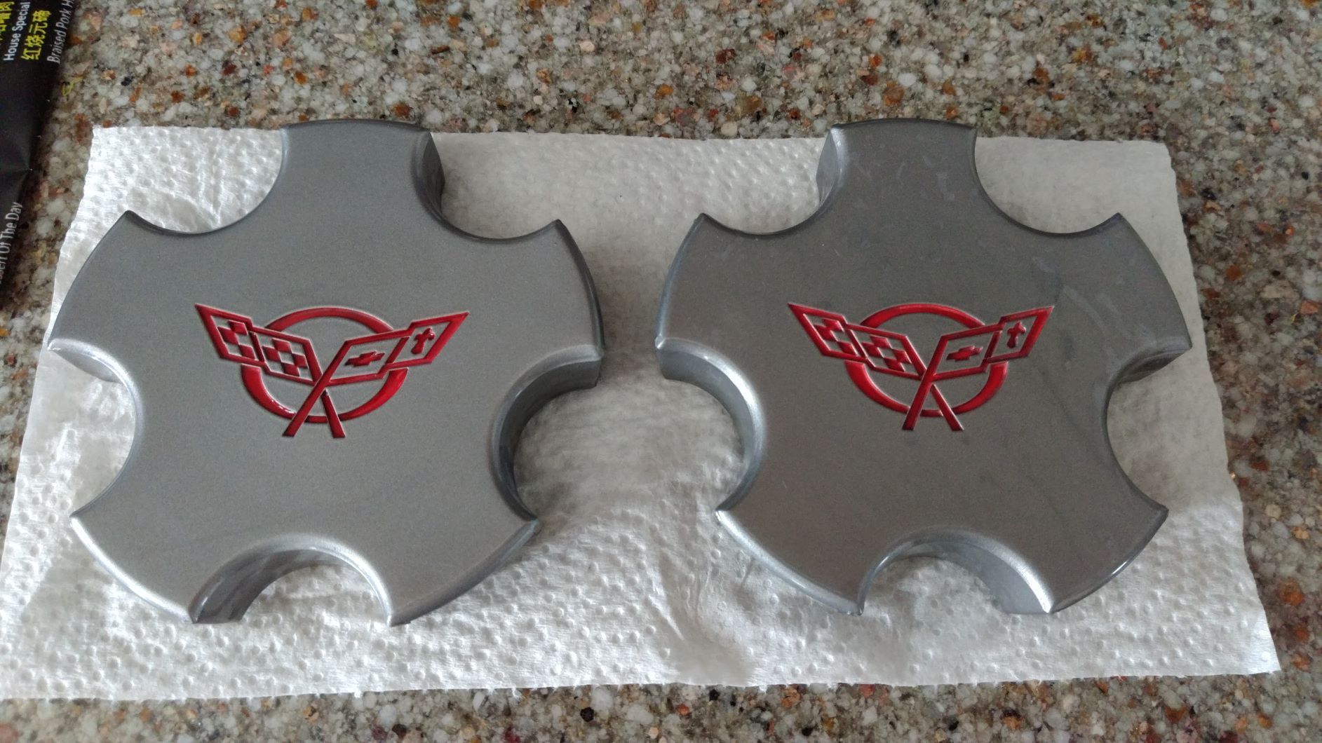 FS (For Sale) C5 Corvette Z06 Speedline wheel center caps (2 ...