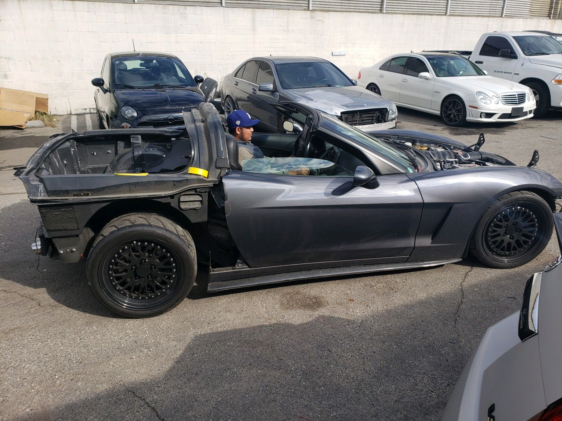 My C6 Was Rear-Ended, Damage/Repair Pics - CorvetteForum - Chevrolet ...