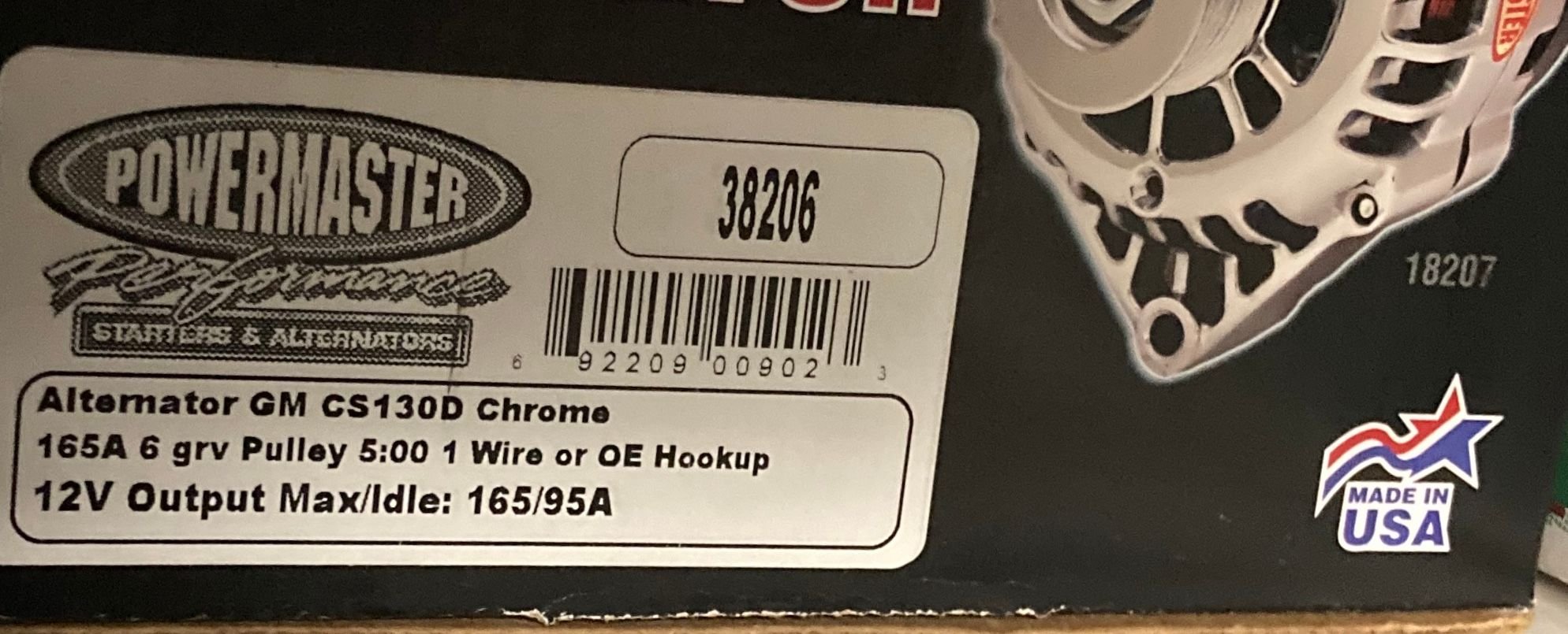 Optima Battery outlasts Powermaster Alternator - CorvetteForum ...