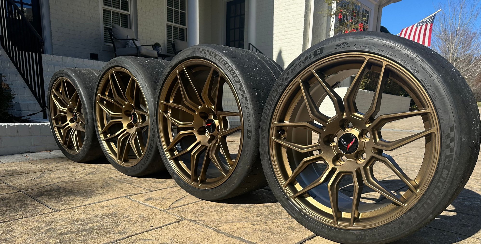 FS (For Sale) Z06 Wheels Bronze Powder Coat w/Cup 2s - CorvetteForum ...
