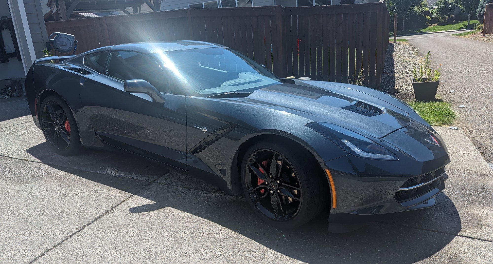 FS (For Sale) 2019 Shadow Gray Metallic, only 7500 mi - CorvetteForum ...