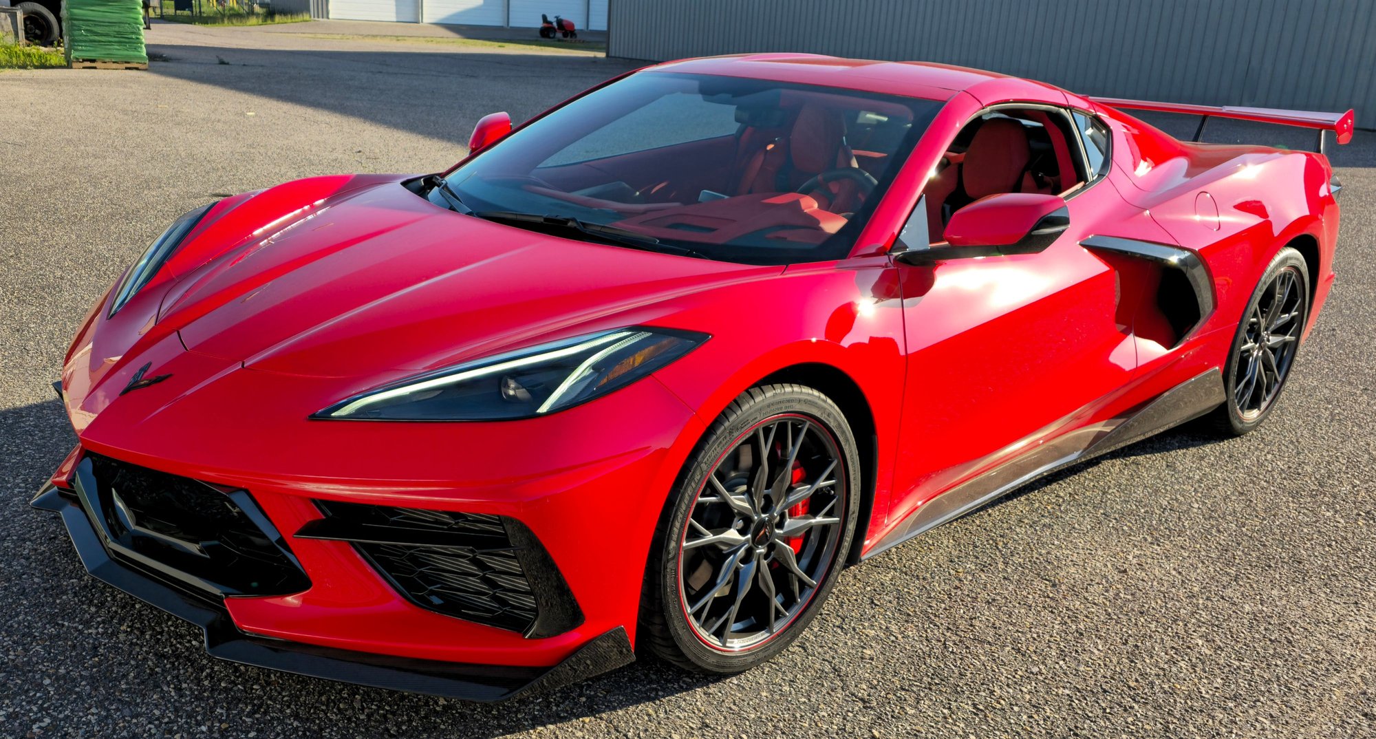 2023 Corvette Z51 3LT Red on Red Coupe - CorvetteForum - Chevrolet ...