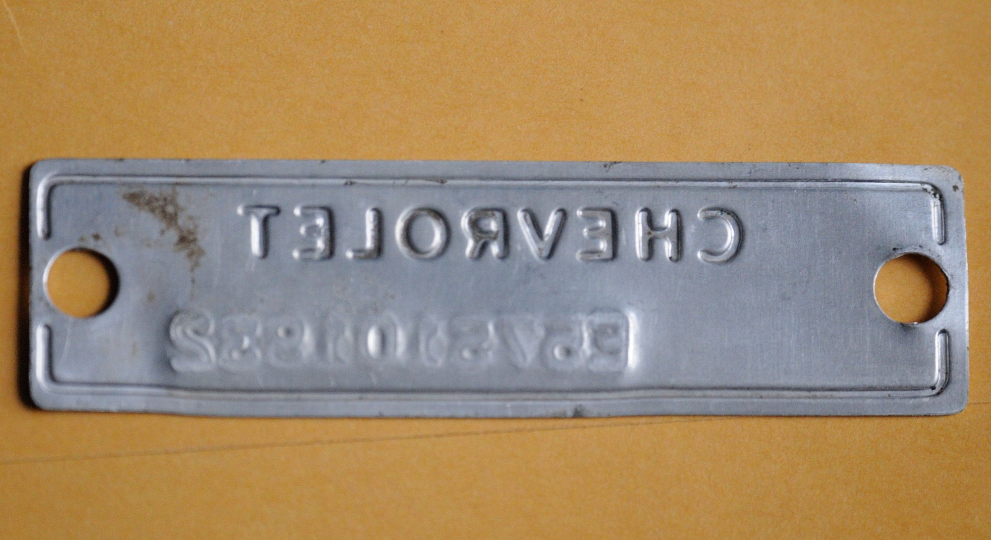 57 vin tag - CorvetteForum - Chevrolet Corvette Forum Discussion