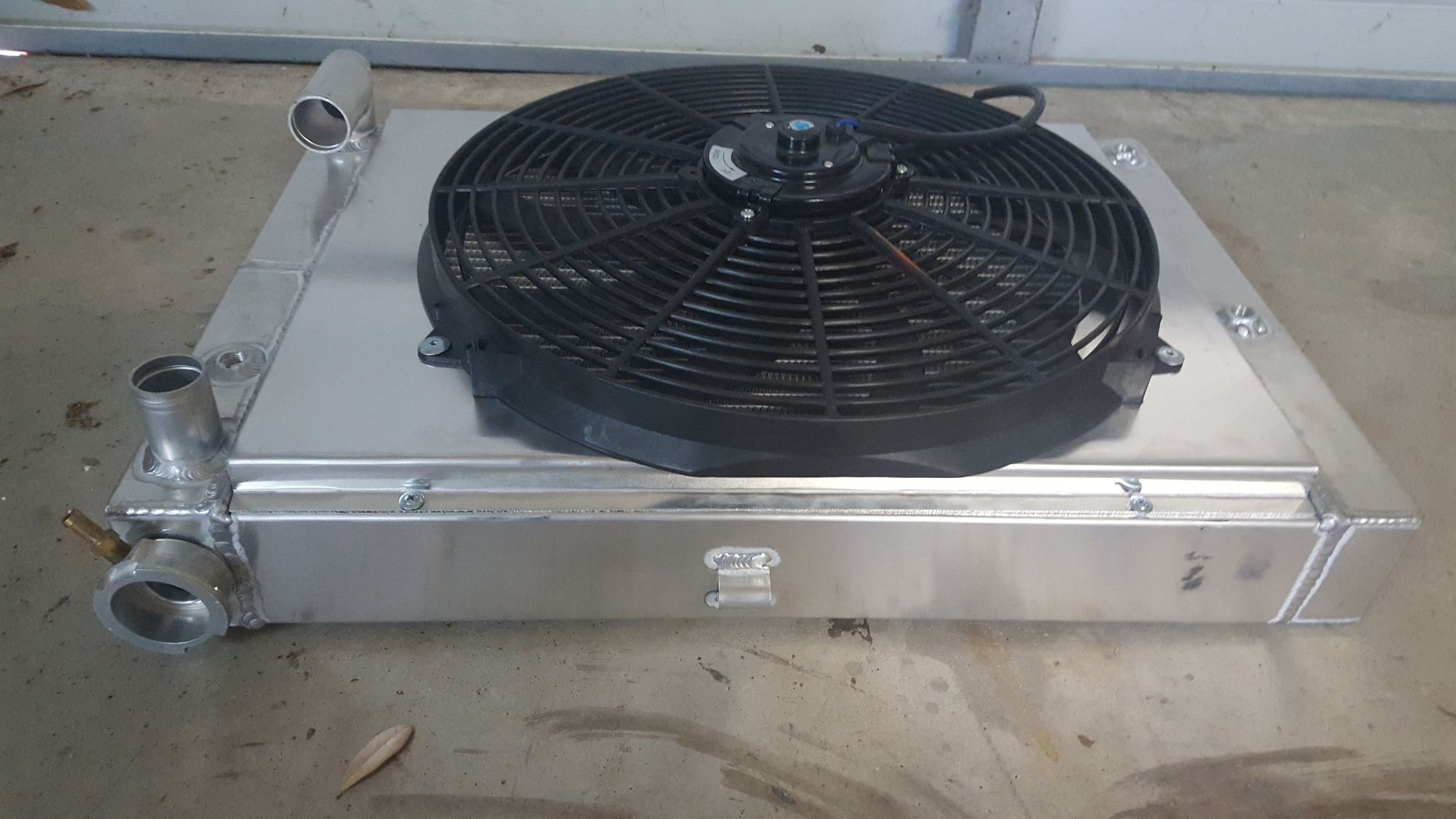 FS (For Sale) New LS-swap radiator w/ shrouded electric fan ...