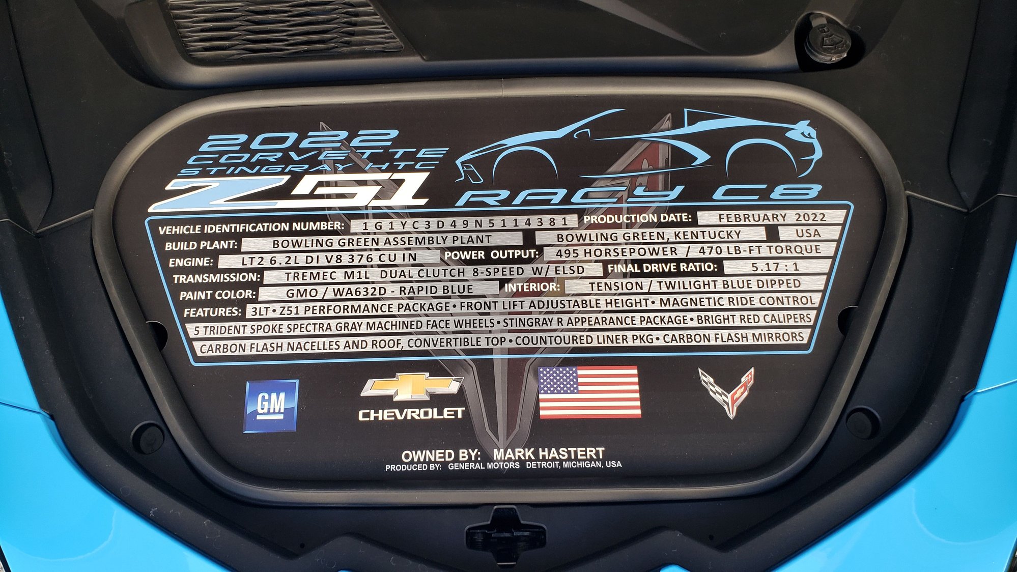 Frunk cover - CorvetteForum - Chevrolet Corvette Forum Discussion