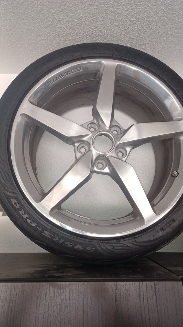 FS (For Sale) C7 polish wheels with Federal 200 TW tires ...