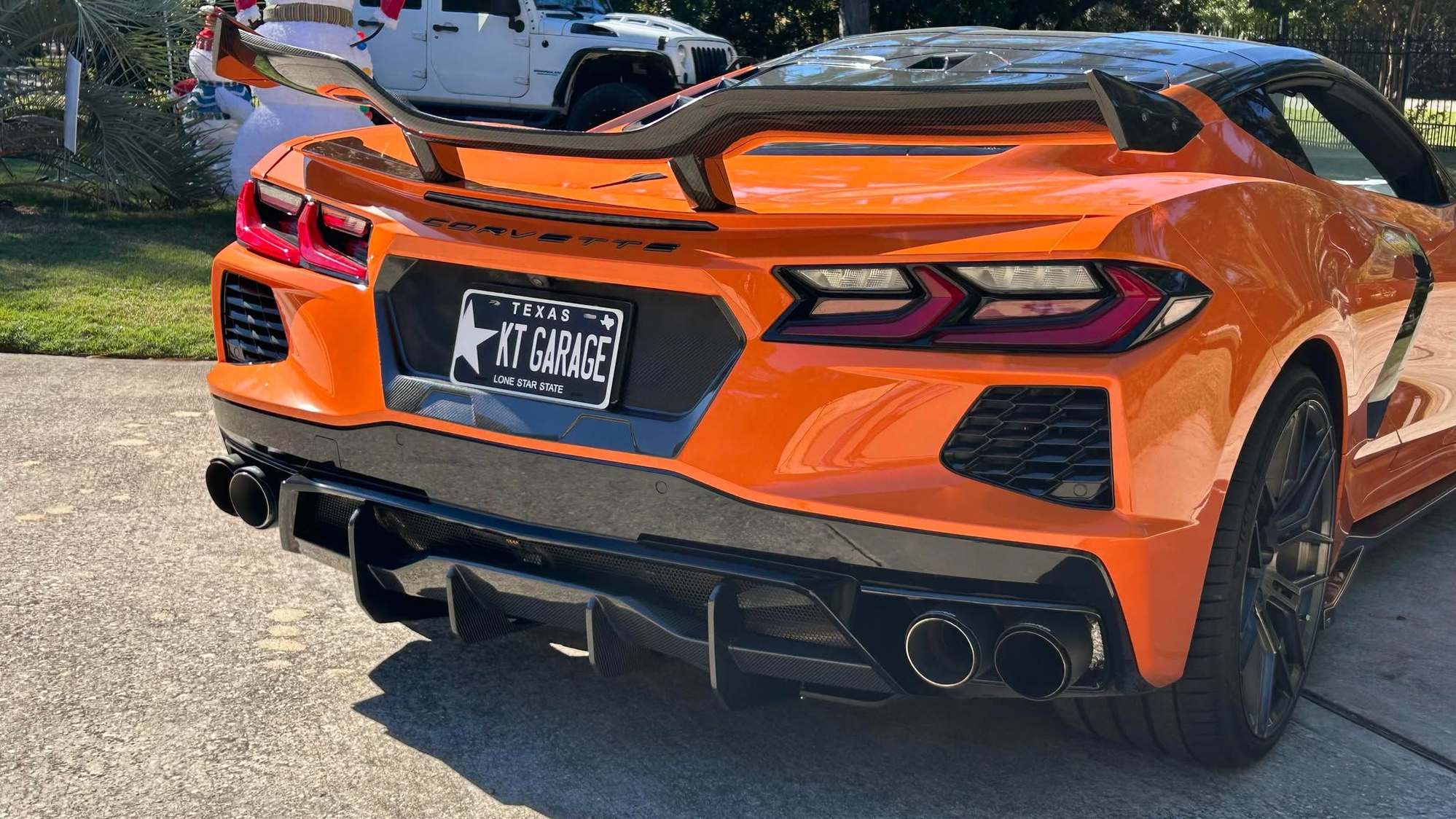 Upgrade Your C8 with Real Carbon Fiber Rear Bumper Diffuser ...