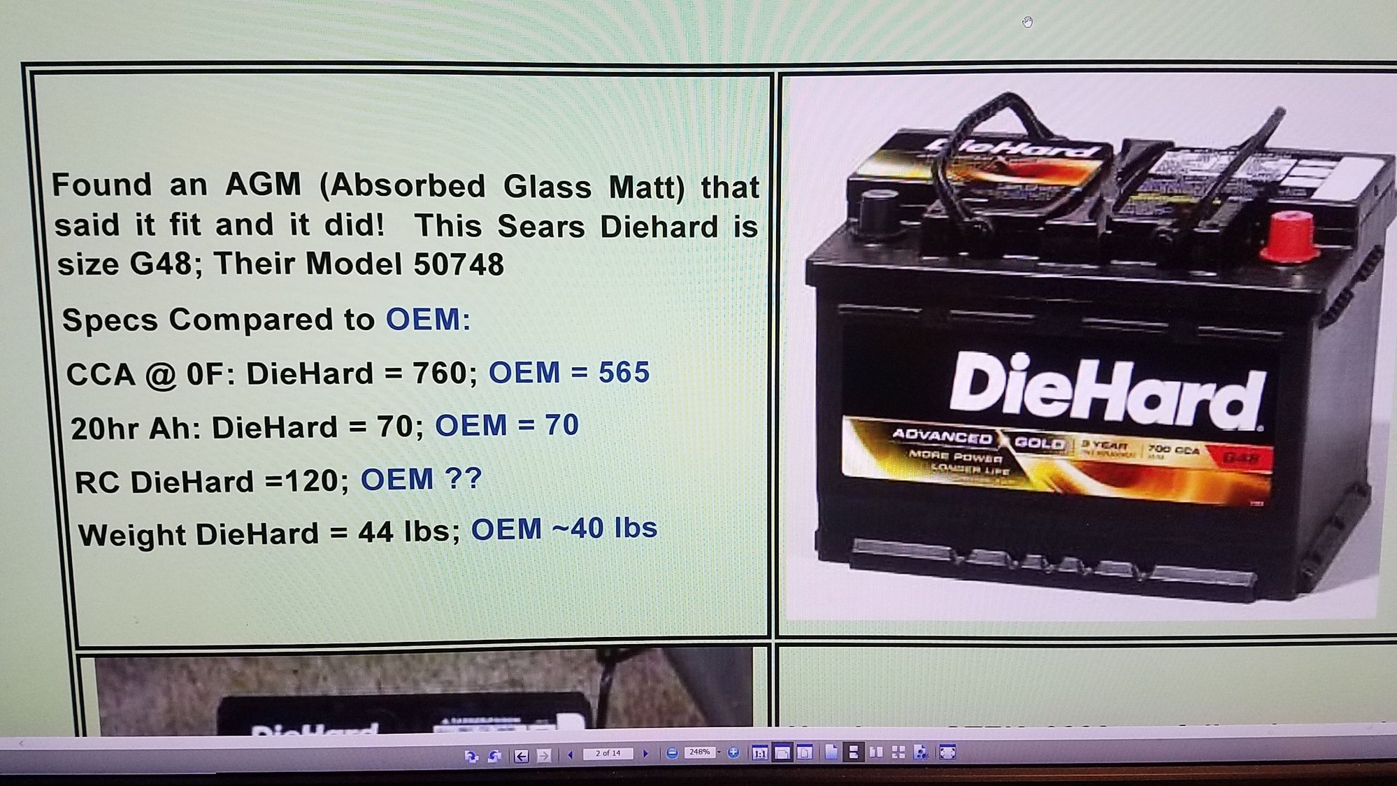 Replacement Battery: Flooded Lead Acid or AGM - CorvetteForum ...