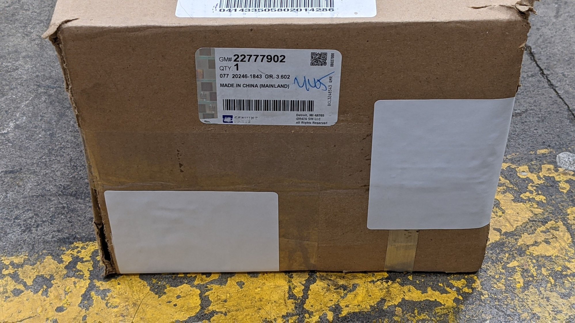 FS (For Sale) Rear bumper exhaust heat shield, $150, GM part # 22777902 ...