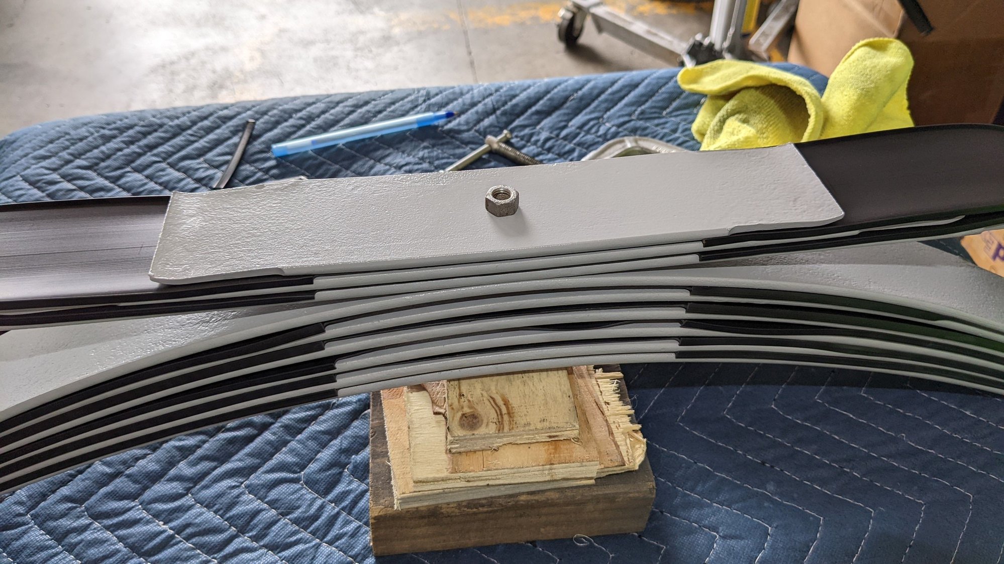 C2 Any new updates to use/not use any kind of lubrication on leaf ...