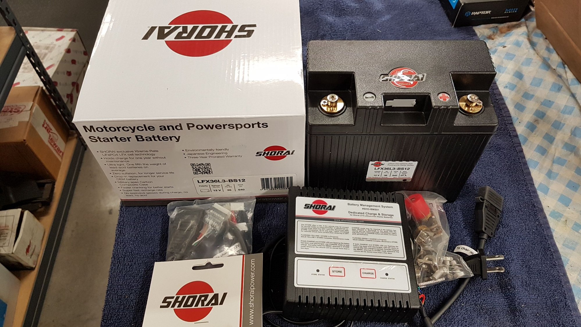 FS (For Sale) Shorai 5 lb. Battery and Charger - CorvetteForum ...