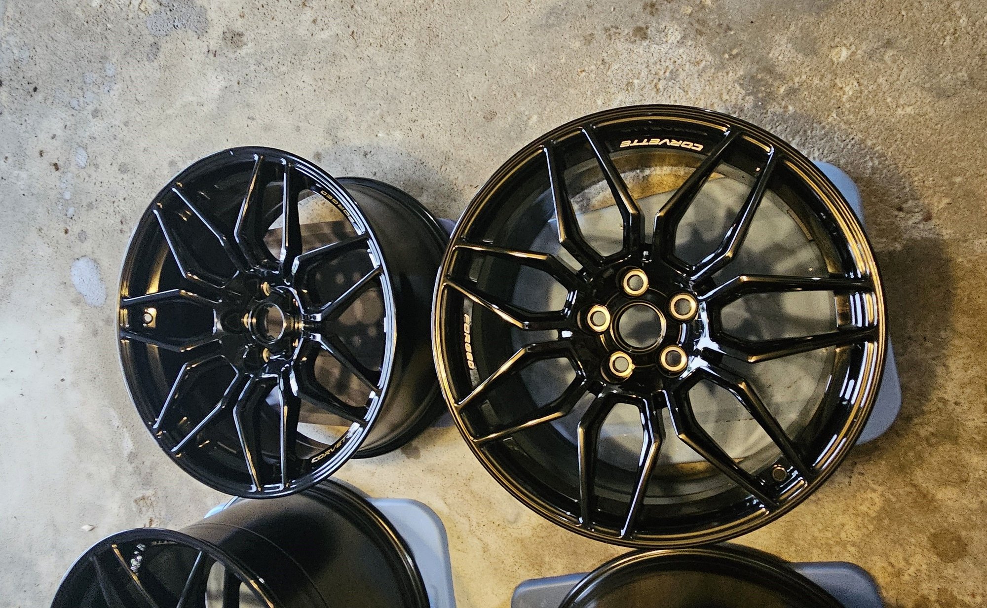 FS (For Sale) C8 Z06 Black Spider Wheels NJ - CorvetteForum - Chevrolet ...