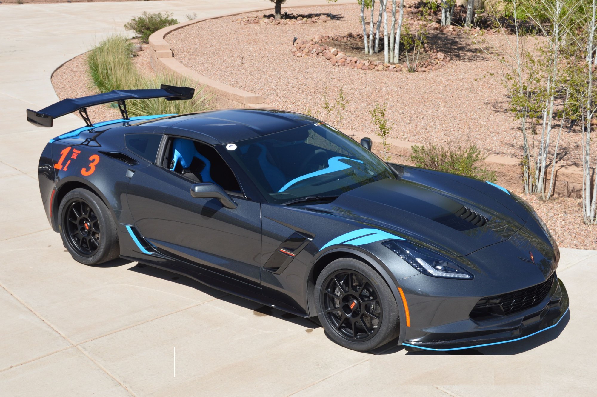 FS (For Sale) C7 Carbon | ZR1 ZTK style Rear Wing for Non-ZR1 Vettes ...