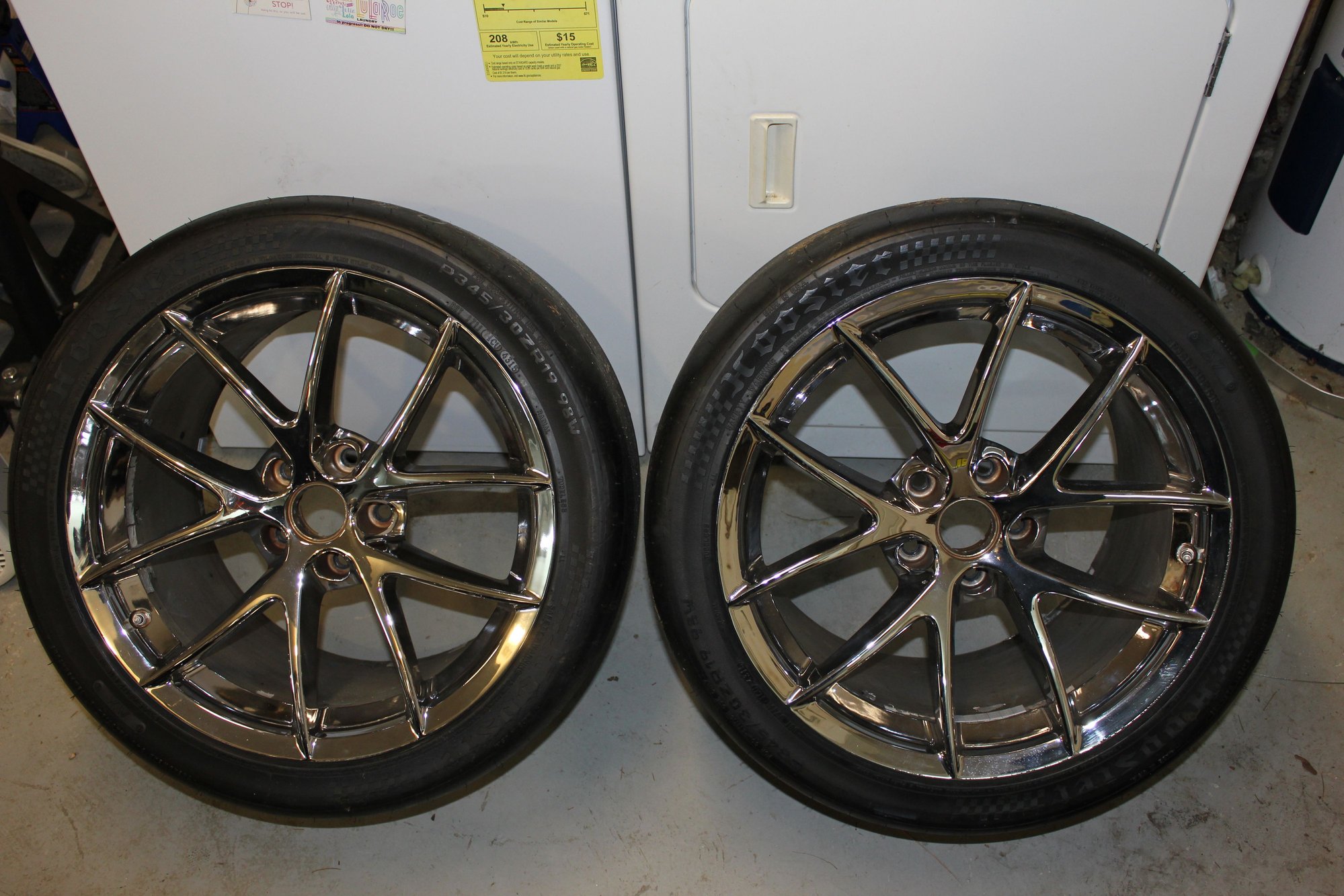 FS (For Sale) Z06/GS Rear spider wheels with hosier A7 345's ...