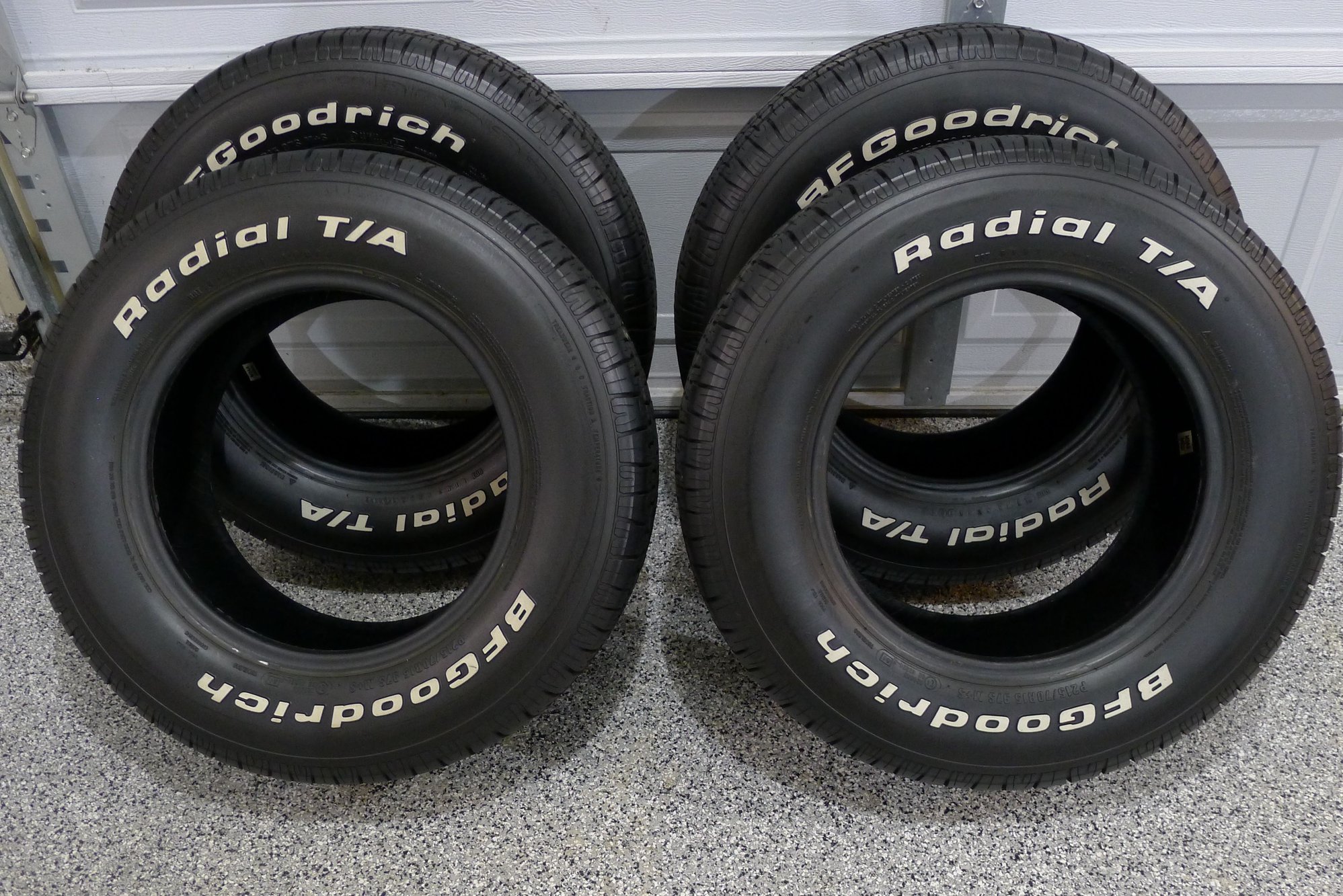 FS (For Sale) Set of 4 BF Goodrich Radial TA Tires 215/70 R15 ...
