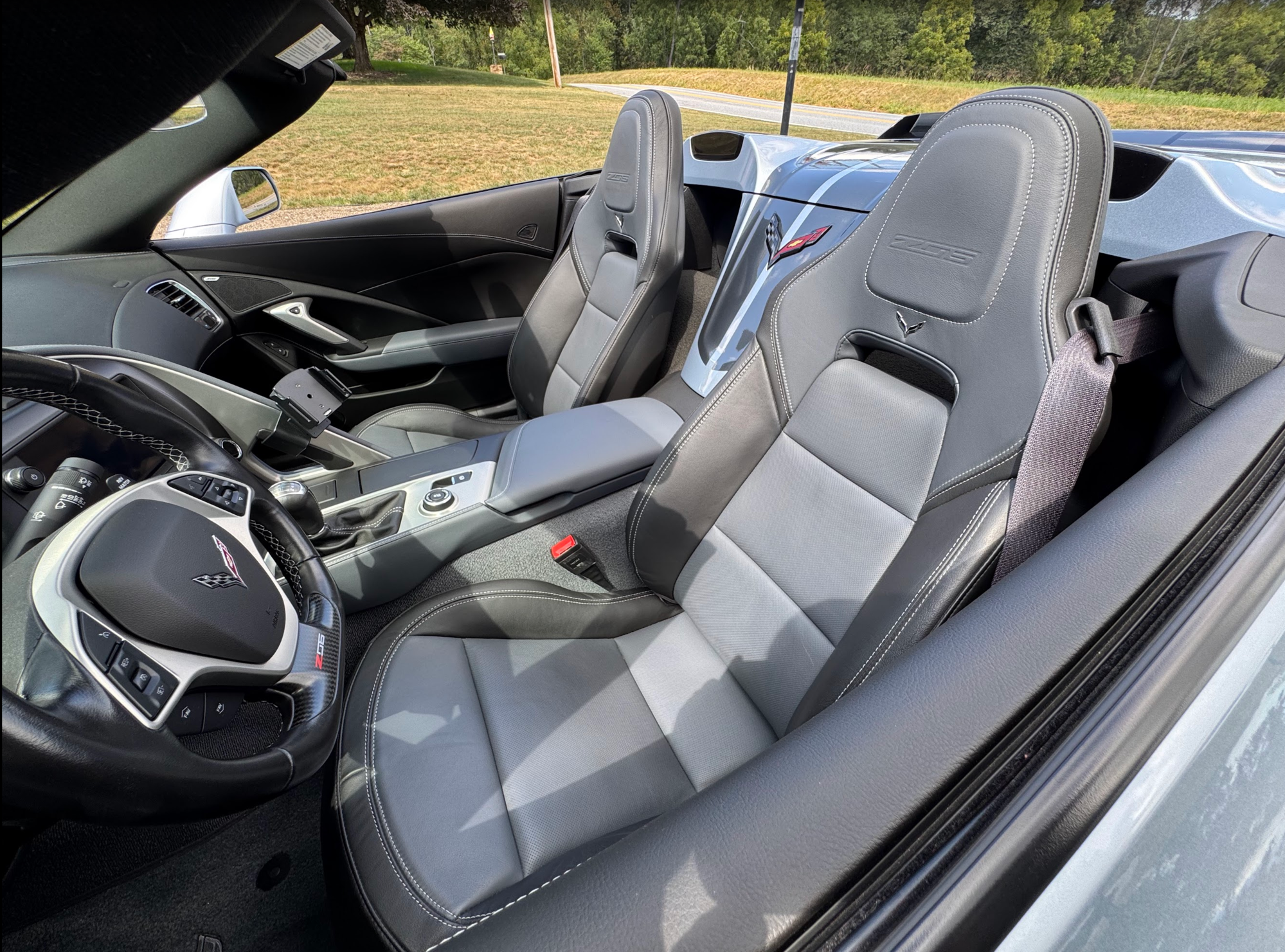 FS (For Sale) 2017 Corvette Z06, M7, Convertible, Sterling Blue ...