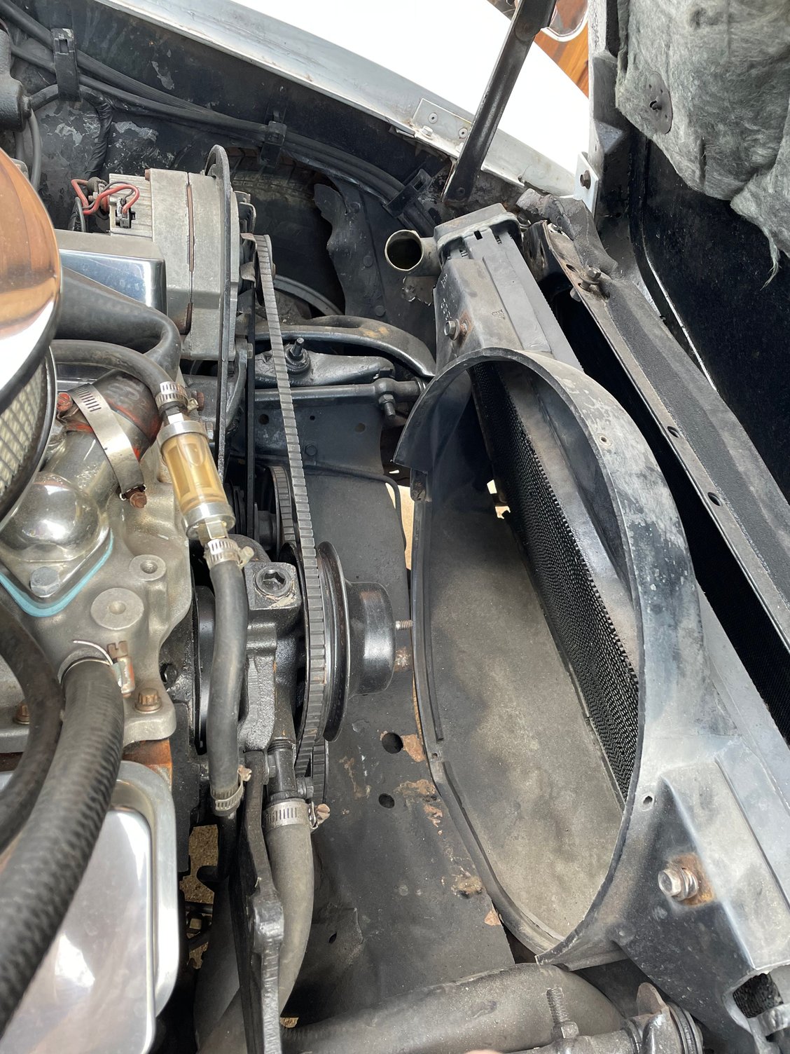 Rusted radiator core support - CorvetteForum - Chevrolet Corvette Forum ...