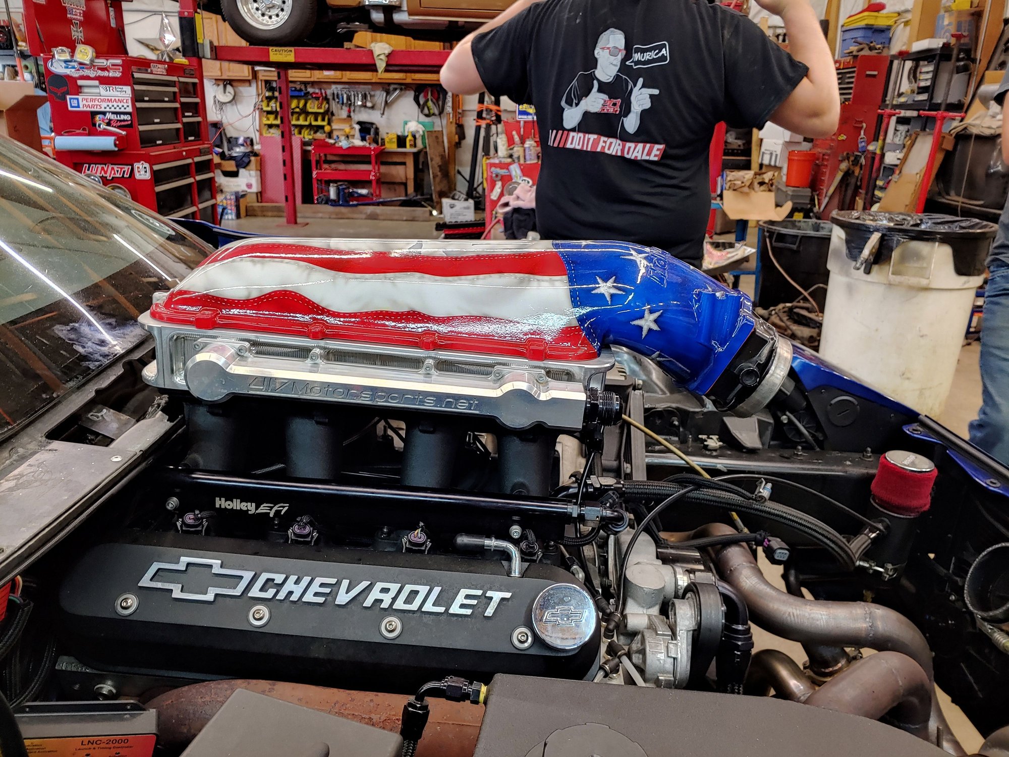 FS (For Sale) American flag high ram with 417 intercooler ...