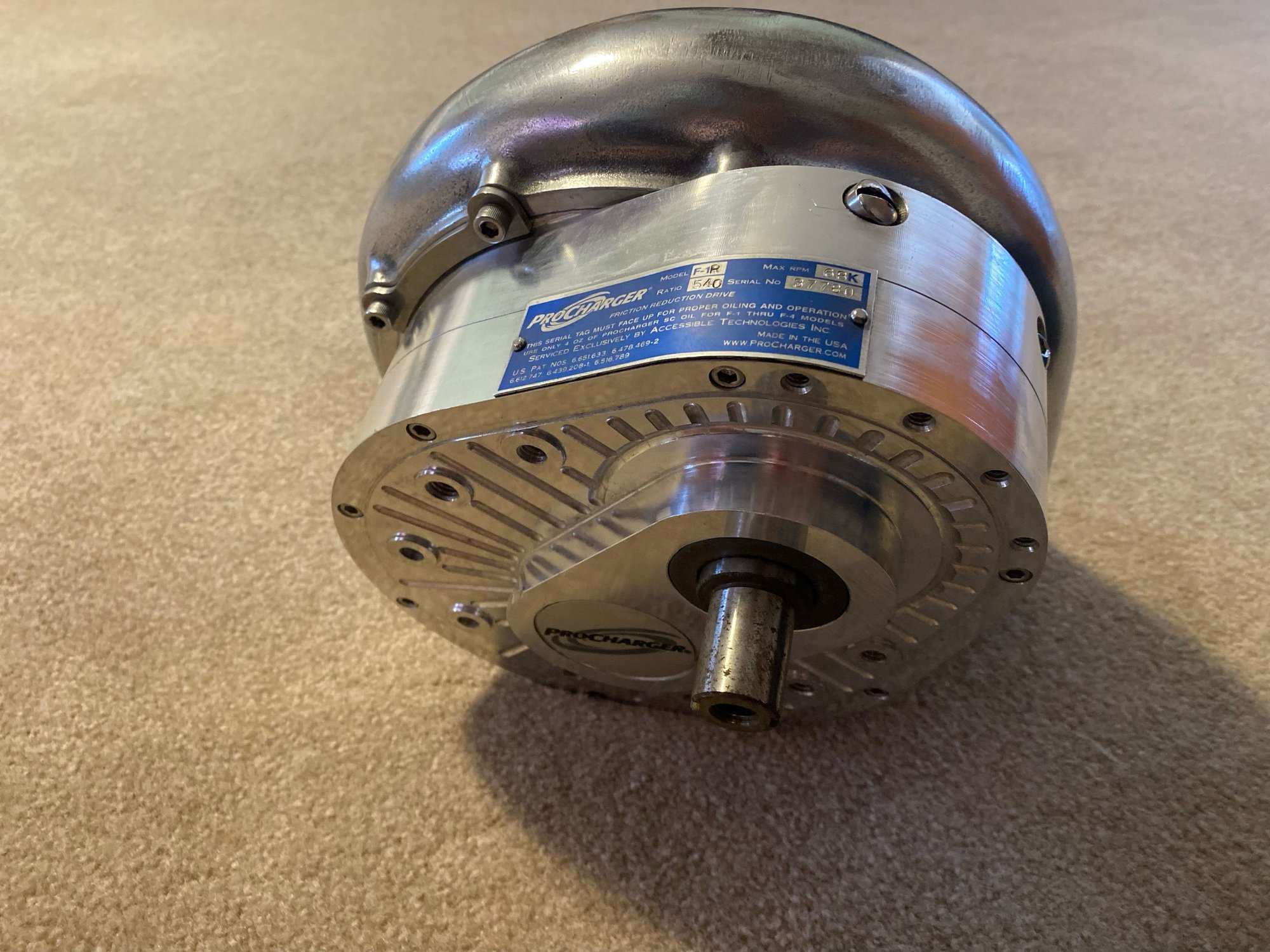 FS (For Sale) F1R Procharger unit - CorvetteForum - Chevrolet Corvette ...