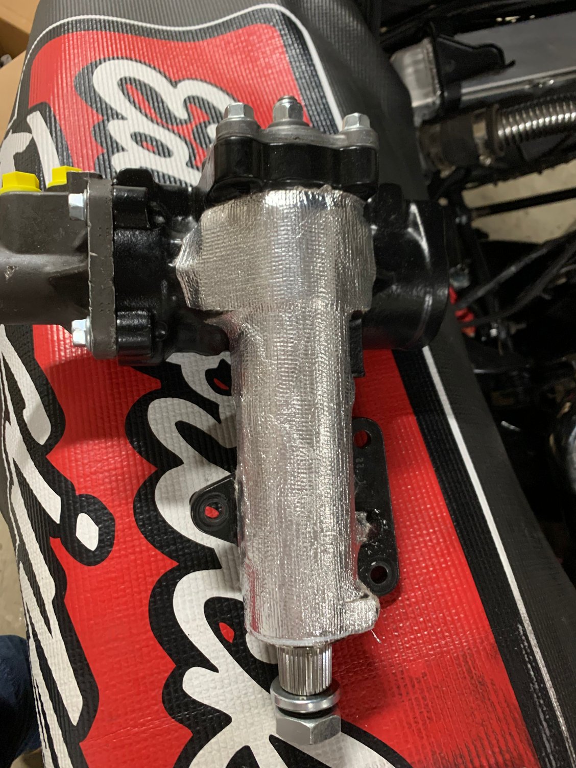 Pitman arm install with Borgeson and hydro boost questions ...